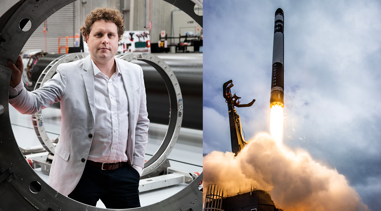 The winner of The New Frontier Award, presented by Land Rover — Peter Beck