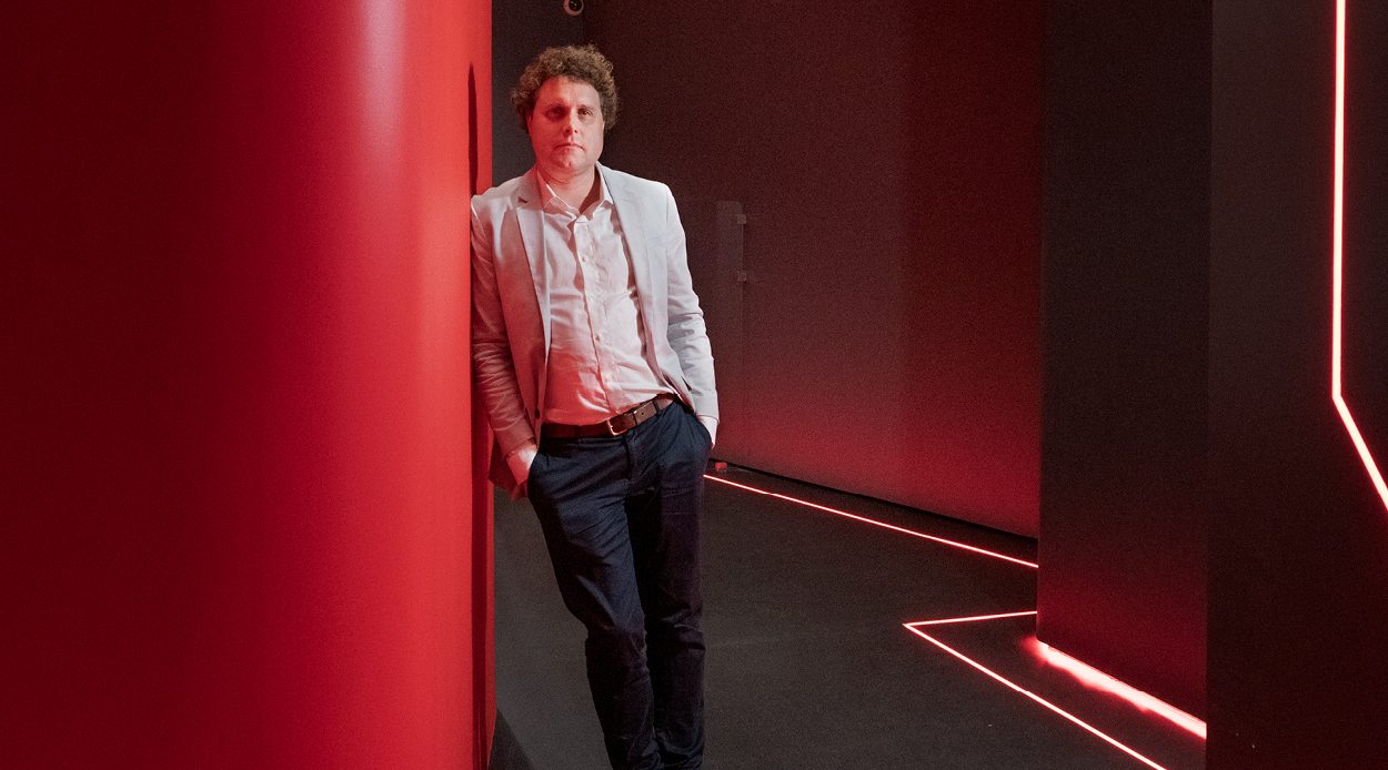 The winner of The New Frontier Award, presented by Land Rover — Peter Beck