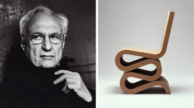 The story behind the Wiggle Side Chair, created by famous architect ...
