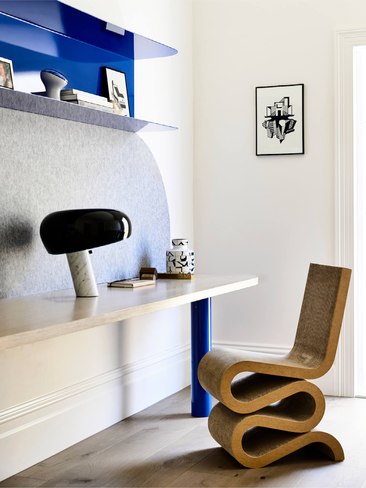 The story behind the Wiggle Side Chair, created by famous architect ...