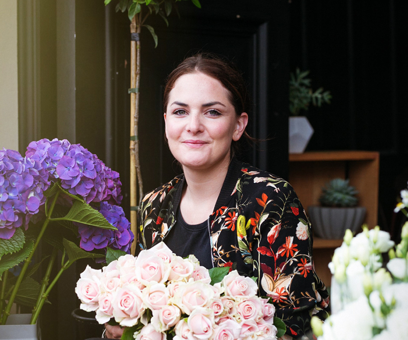 Florist Millie Austin from La Femme Fleur on High Fidelity and hip hop