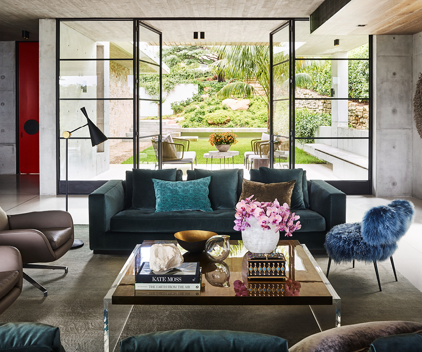 Explore a waterfront mansion with grand designs on intimate living