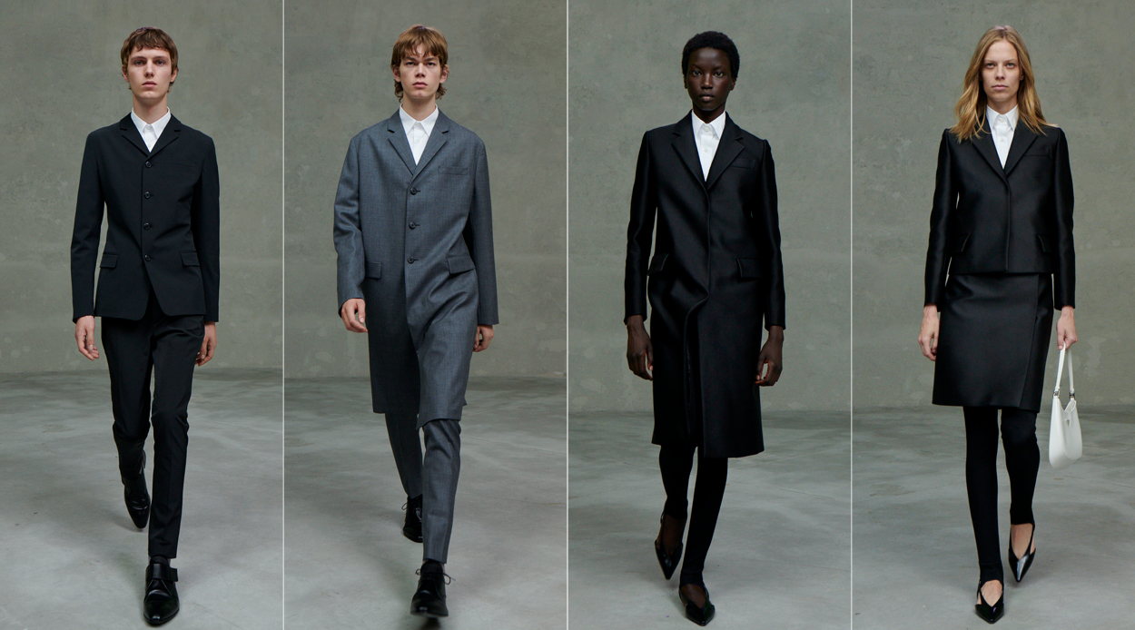 Prada's latest collection channels soothing simplicity for complicated ...