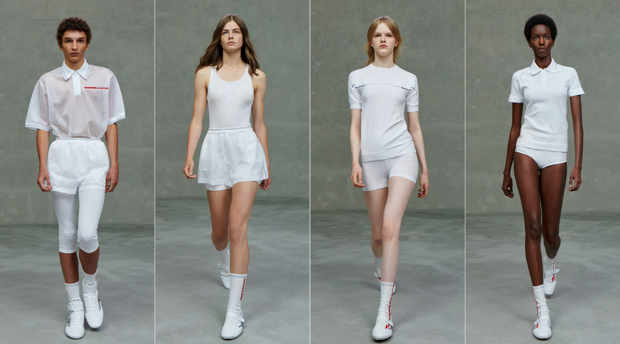 Prada's latest collection channels soothing simplicity for complicated ...