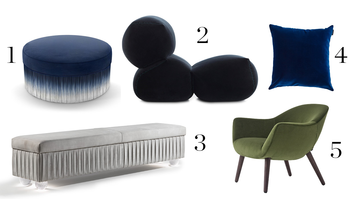 5 easy ways to add sumptuous velvet into any interior space