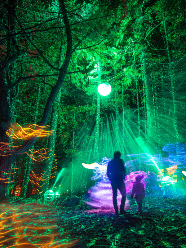 The enchating Luma festival is back at Queenstown Gardens for 2021