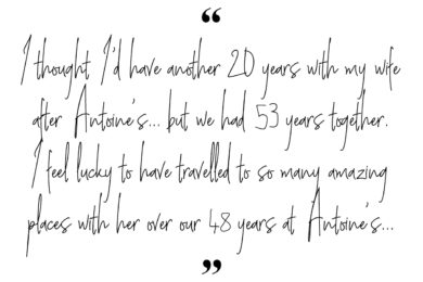Tony Astle, chef and restaurateur, reflects on 48 years of his beloved ...