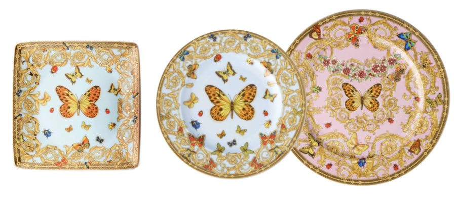 Create a magical holiday meal with Versace's entrancing table settings ...