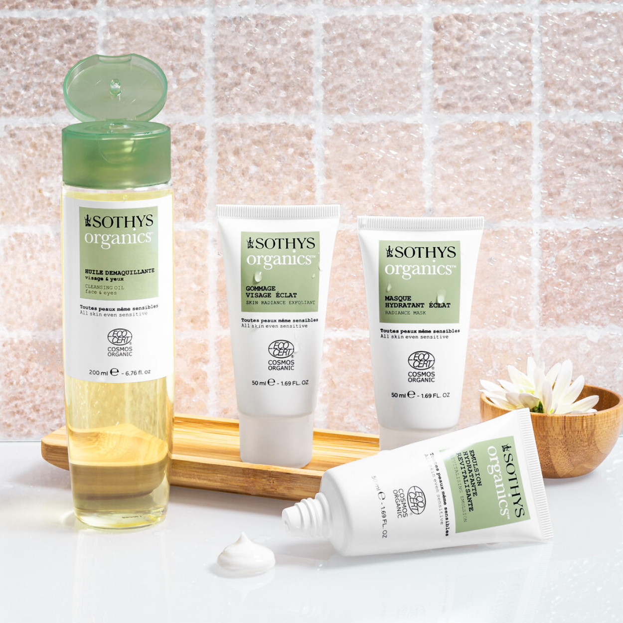 New from French skincare brand Sothys, the Organics line bestows ...
