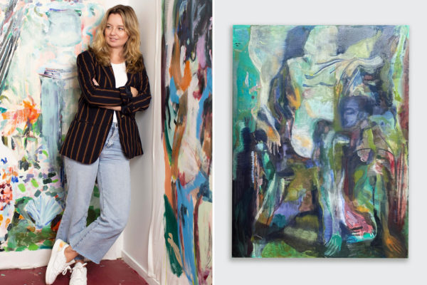 Loren Marks is the abstract artist behind these mesmerising works