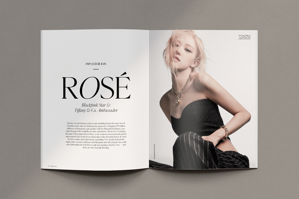 Rosé from Blackpink covers our new autumn issue, on sale now