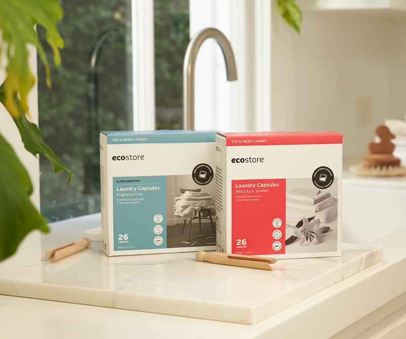 Ecostore's Laundry Capsules are the household essential you need