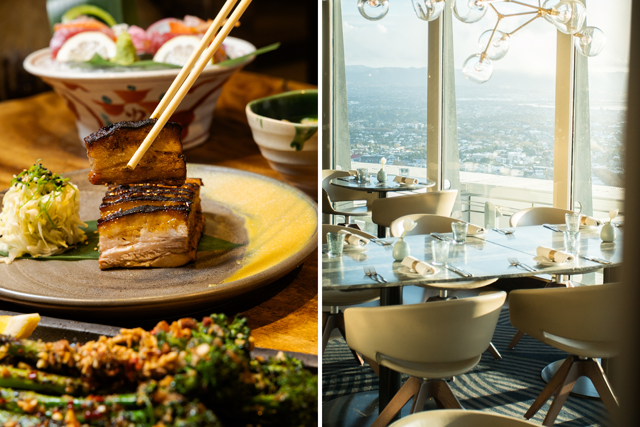 Make for SkyCity's golden hour where special set menus delight