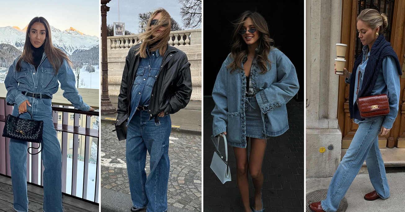 Channel your inner denim darling with these blue-jean looks