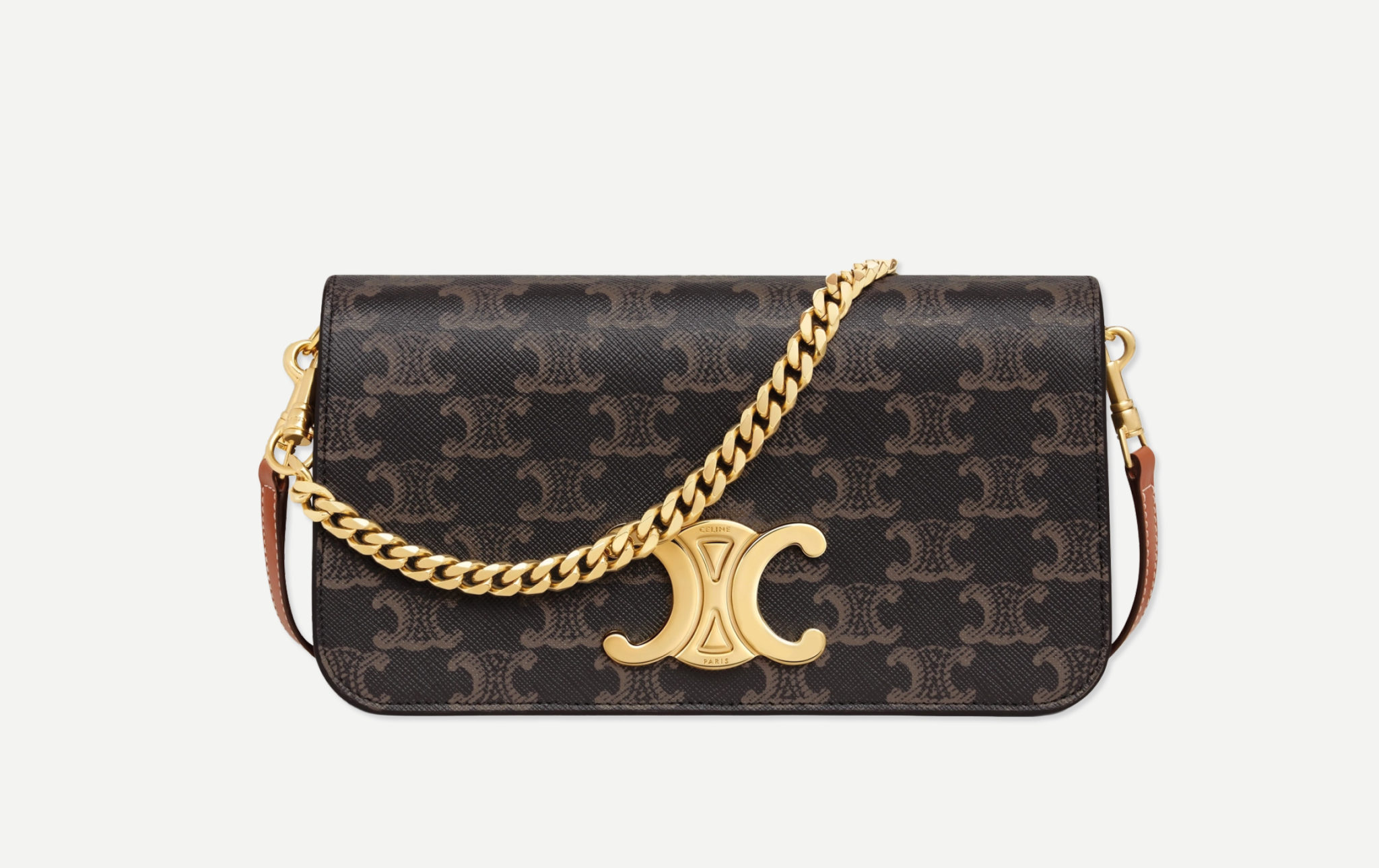 Discover the story behind Celine's iconic Triomphe logo