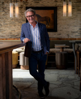 We talk to property developer Chris Meehan about life at the top