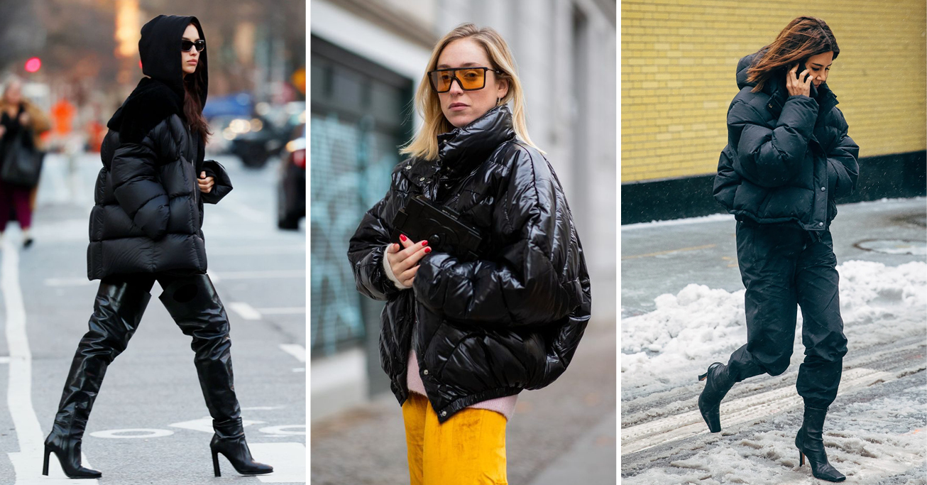 Chic and cosy, the power puffer is here to stay