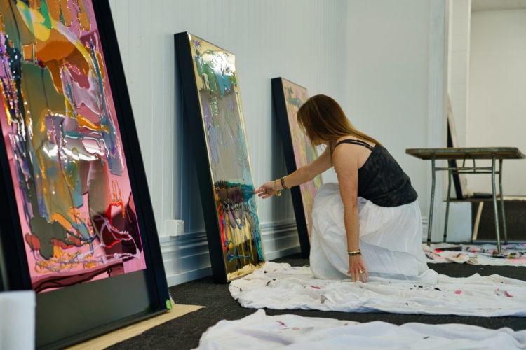 Don't miss this intriguing exhibition by Rachel Rush
