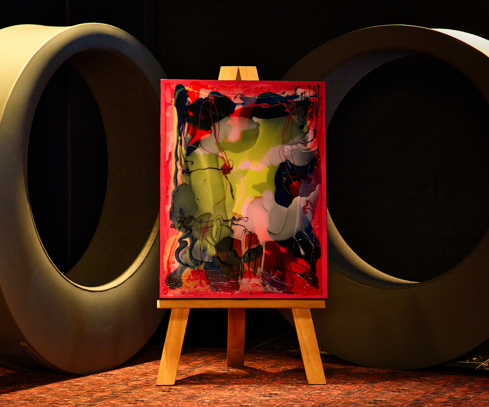 Don't miss this intriguing exhibition by Rachel Rush