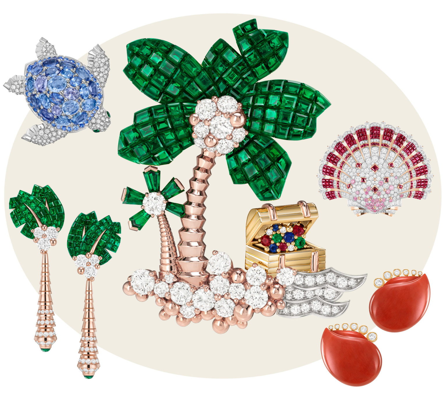 Discover Van Cleef & Arpels' striking take on Treasure Island