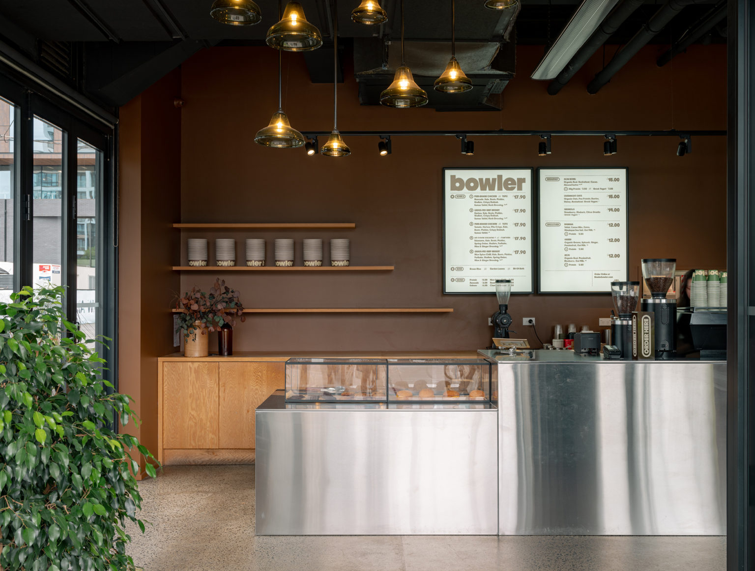 Bowler has set up shop in Wynyard Quarter