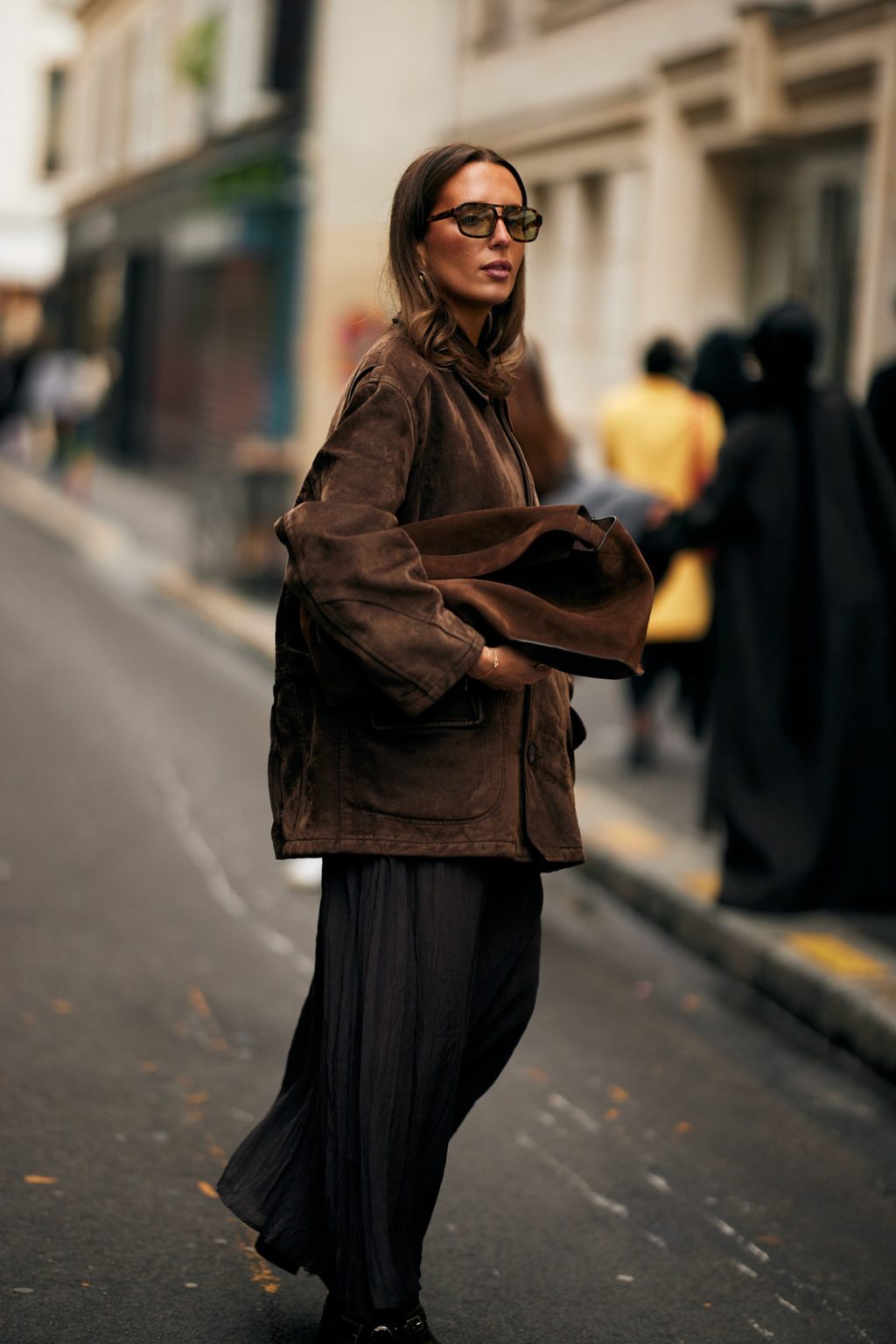 The Suede Bag Is Winter's Quietest Status Symbol